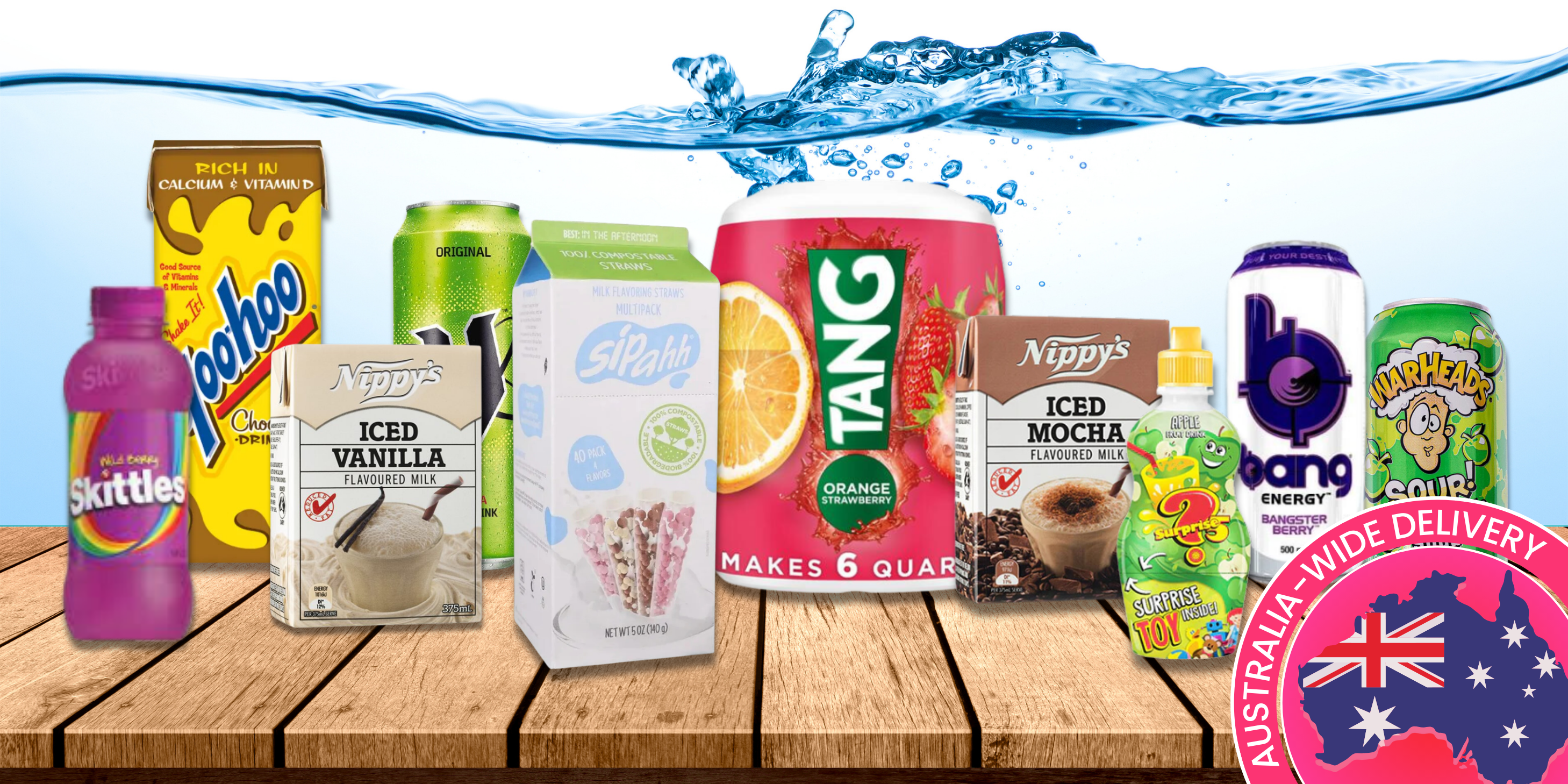 Drinks + Water Enhancers – SnackEzy