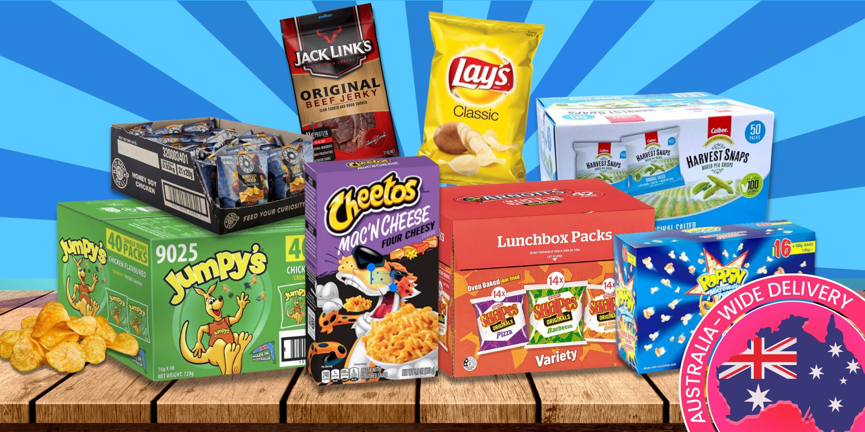 Chips and Savory Snacks – SnackEzy Australia