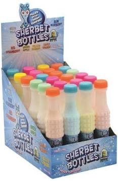 Sherbert Bottles x24 Mixed – SnackEzy Pty Ltd